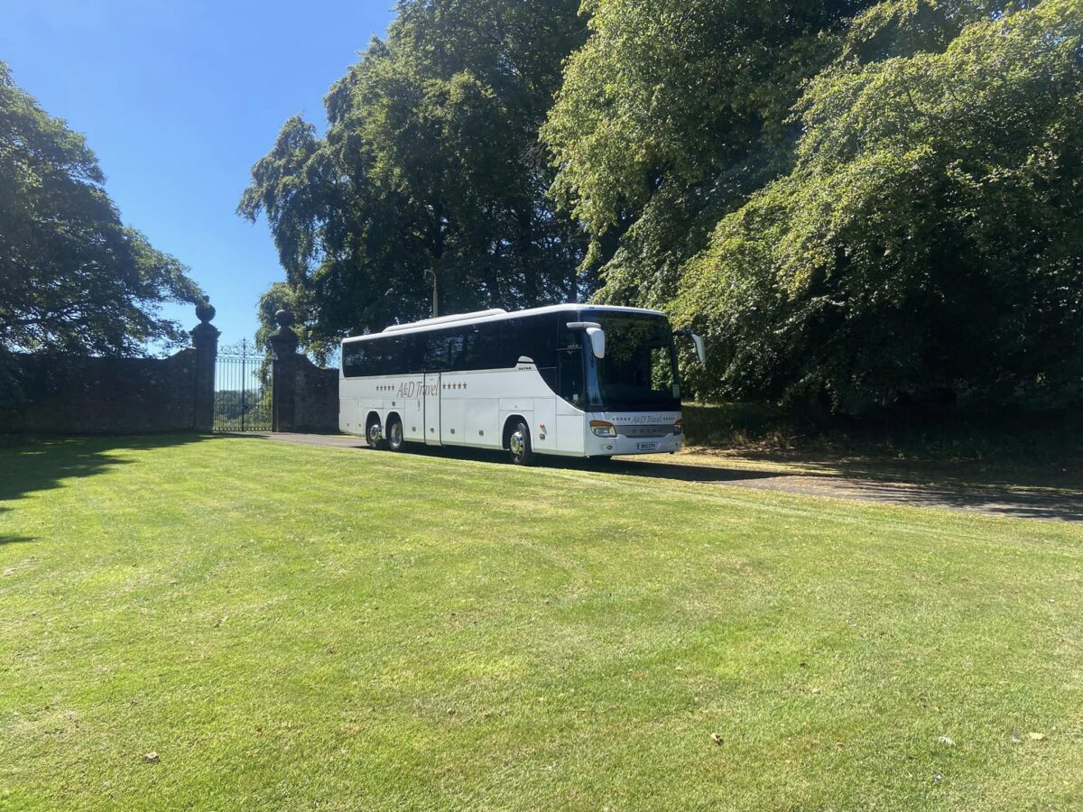 Wedding Coach Hire Cumbernauld | A&D Travel - Elegant Transport for ...